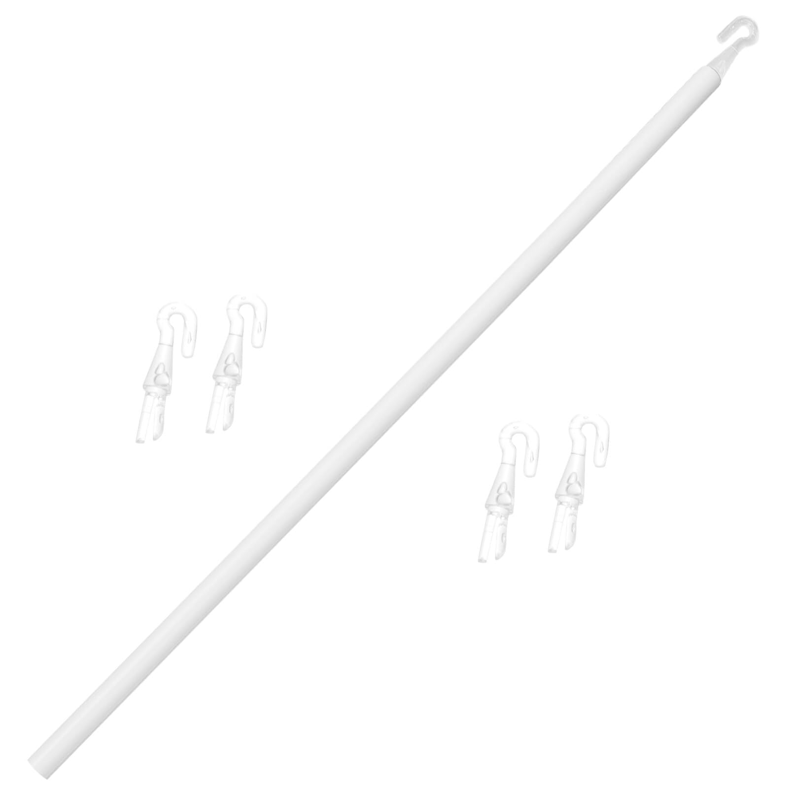 Amazon.com: Clear Blind Wand 1 Set with Hook Detachable Vertical Window ...