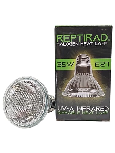 Retics & Reptiles | REPTIRAD Dimmable Halogen Heat Lamp 35 Watt | UVA ...