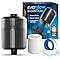 EVERGLOW High-Output Shower Filter, 100% Removes Chlorine, Moisturizes ...