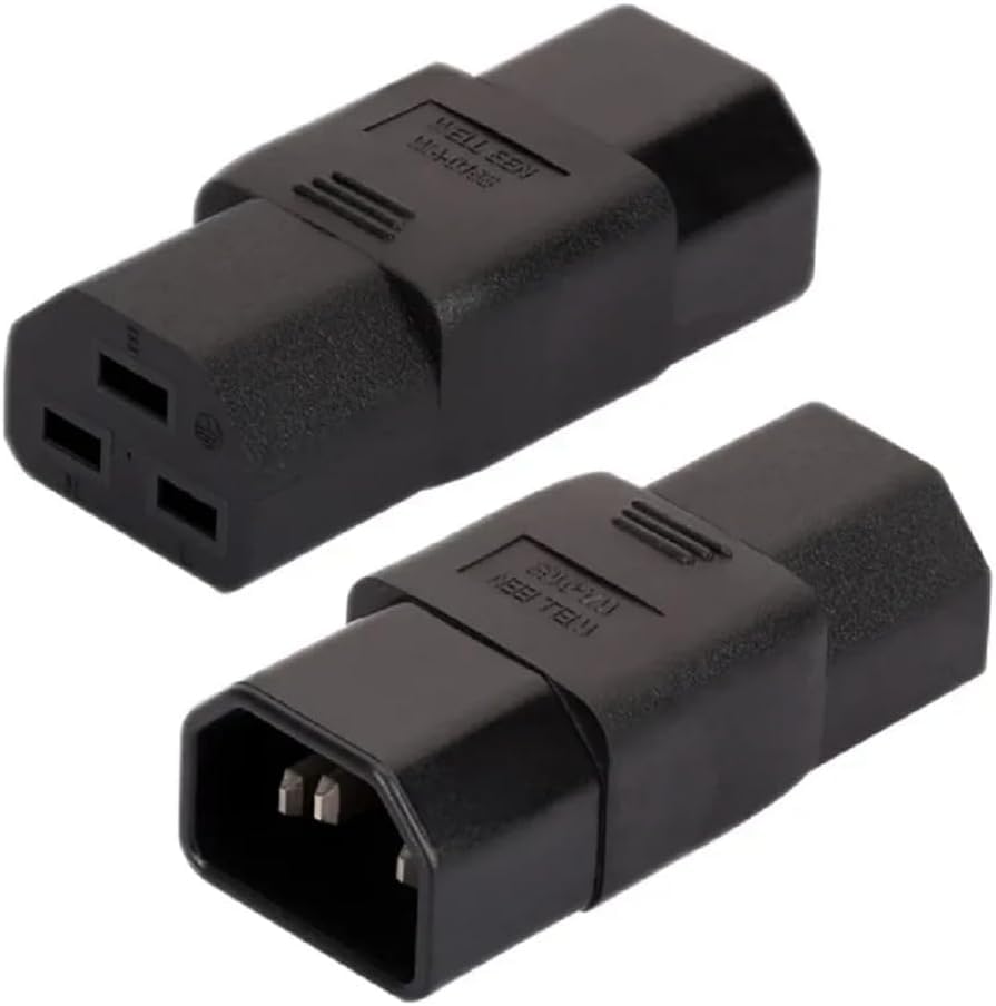 Amazon.com: tekit (2 Pack) IEC C14 to C21 Power Plug Converter Adapter ...