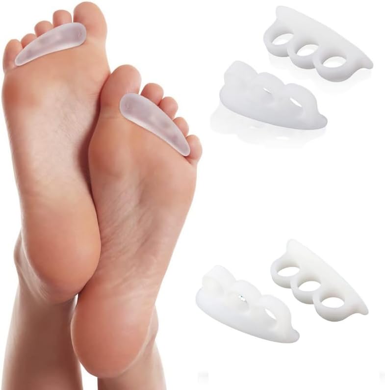The Sole Care Silicone Gel Toe Separators | 1 Pair Hammer Toe Treatment ...