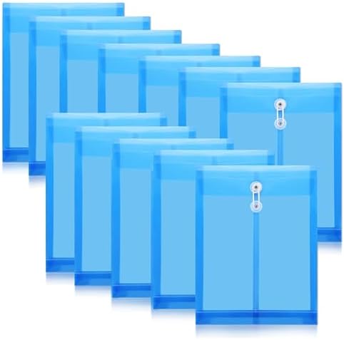 Amazon.com : Letter Size Poly String Envelope with Expandable Gusset ...