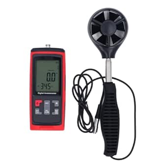 Amazon.com: Wind Speed Meter Measuring Meter Anemometer for Offshore ...