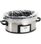 Amazon.com: PanSaver Slow Cooker Liners - Disposable Liners with Sure ...