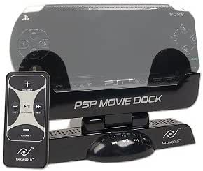 PSP Movie Dock - black : Amazon.co.uk: PC & Video Games