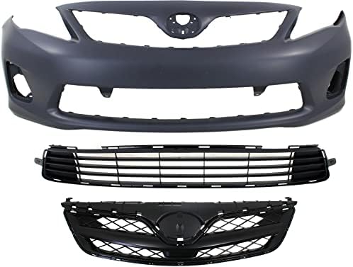 Amazon.com: Garage-Pro Front Bumper Cover Kit Compatible With Toyota ...