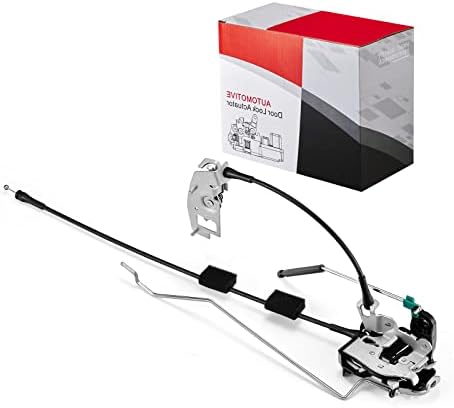 Amazon.com: SYERAL Door latch assembly w/cable & rod Right Side Rear ...