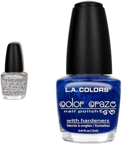 Amazon.com : L.A. COLORS Color Craze Nail Polish Cocktail 0.44 fl. oz ...