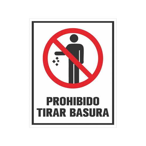 Letreros De No Tirar Basura - Ferreteria Y Herramientas