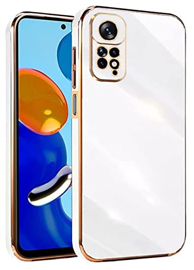 Redmi Note 11 Electroplated Chrome 6D Back Case Cover Compatible for ...