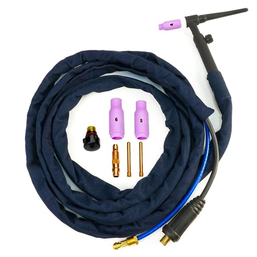 Snapklik.com : SSIMDER TIG Welding Torch WP-17V 150Amp 13ft 35-50mm2 ...