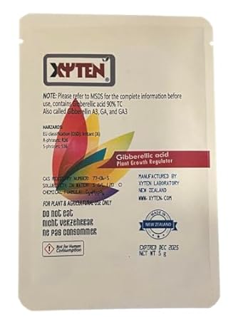 Xyten GA3 (gibberellin A3 or GA3) Powder 5 Gram : Amazon.ca: Patio ...