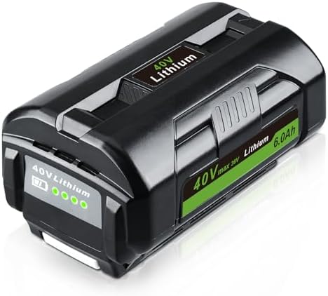 Amazon.com: Sootool 40V 6.0Ah Battery Replacement for Ryobi 40Volt ...