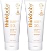 Amazon.com: Thinkbaby SPF 50+ Baby Mineral Sunscreen – Safe, Natural ...