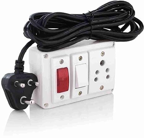 Buy SEPBORN Three Way Extension Board 1 Socket Extension Boards (White ...