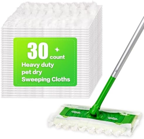 Amazon.com: Heavy Duty Dry Sweeping Cloths for Swiffer Sweeper Mop ...