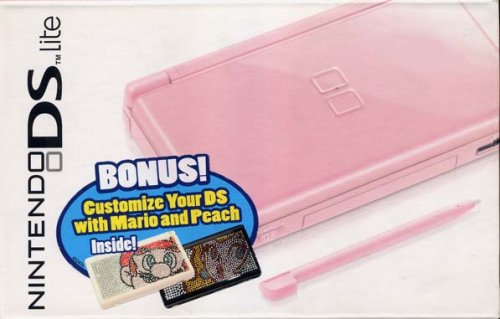 Amazon.com: Nintendo DS Lite Coral Pink Bundle with Mario & Princess ...