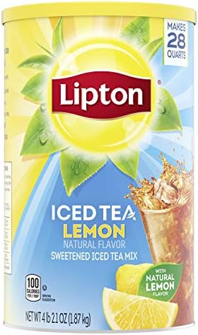 Amazon.com : Lipton Iced Tea Mix, Raspberry 23.6 oz (670g) : Grocery ...