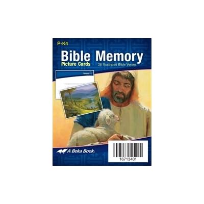 Miniature Bible Memory Picture Cards - Abeka Philippines | Ubuy