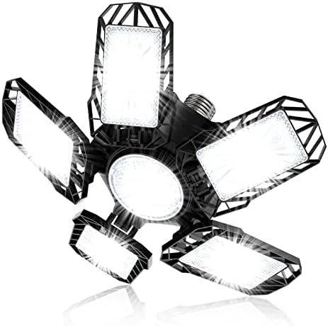 Luz LED de Cochera de 80W – 8000LM Luces de Garaje – 6500K luces LED ...