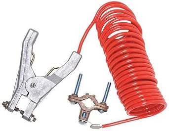10 ft. Insulated Coiled Grounding Wire OR : Amazon.co.uk: DIY & Tools