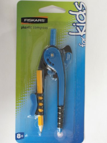 Fiskars Plastic Compass for Kids 8+/Color May Vary : Amazon.in: Office ...