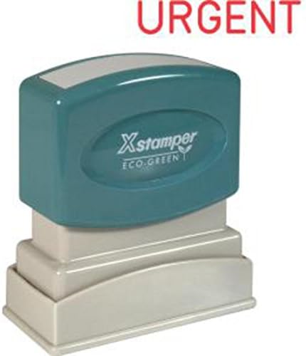 Amazon.com : Xstamper(R) One-Color Title Stamp, Pre-Inked, "Urgent ...