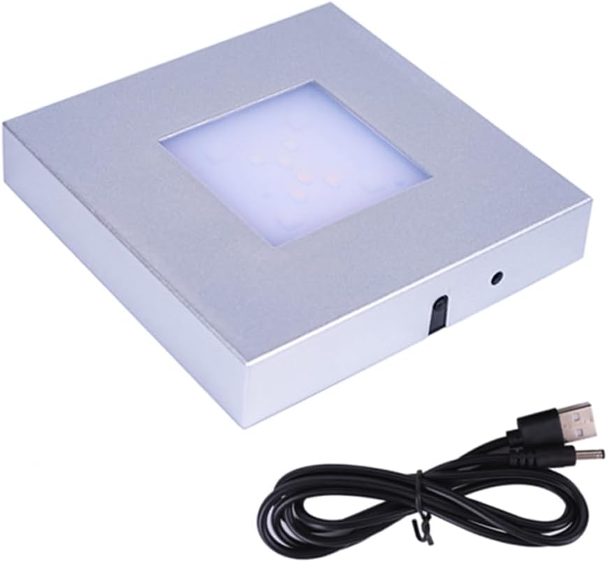 Amazon.com: PHOSOK 4.33 inch LED Multimodal Multicolor Light Stand Base ...