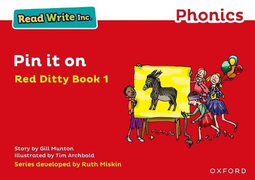 Pin It On (Red Ditty Book 1) (Read Write Inc. Phonics): Amazon.co.uk ...