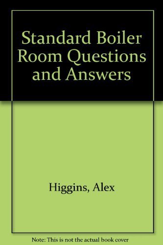 Buy Standard Boiler Room Questions and Answers Book Online at Low ...