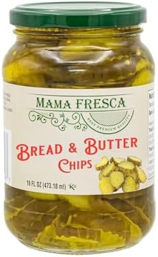 Amazon.com : Mama Fresca Bread and Butter Dill Chips 16 fl oz Jar (Pack ...
