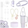 Amazon.com : Stanley 10Pcs Accessories Kit - 9-10mm Straw Cover Toppers ...