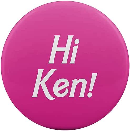 Hi Ken Badge (38mm) : Amazon.co.uk: Handmade Products