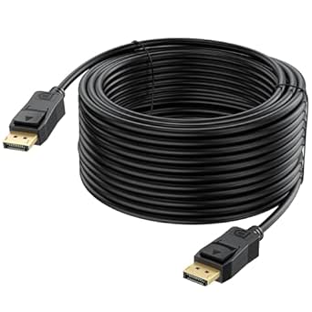 Amazon.com: UVOOI 4K DisplayPort Cable 50 Feet, Long DP to DP Cable ...