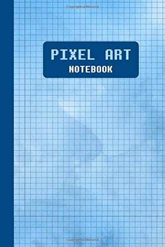 Buy Pixel Art , Graph paper - Blue Cover: Engineering Paper, Pixel Art ...