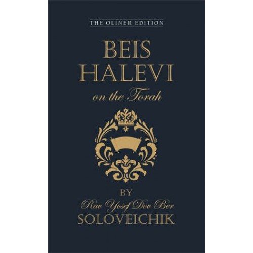 Beis Halevi on the Torah: Soloveichik, Rav Yosef Dov: 9781680250510 ...