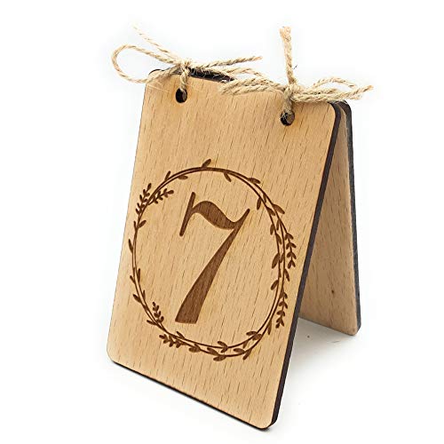 Amazon.com: Wedding table numbers, rustic table number, wooden table ...