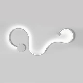 Linear LED Wall Light, Modern Indoor Wall Sconce, Alien Shape Design ...