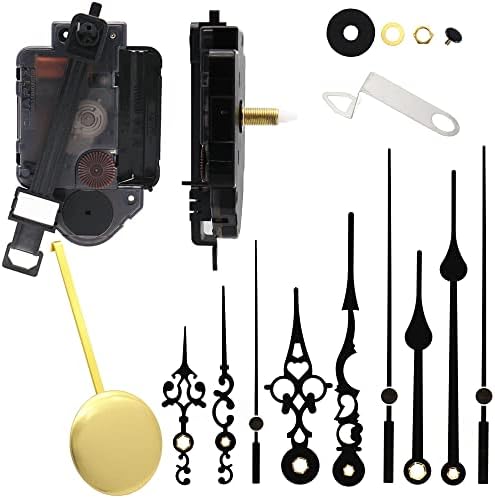 Amazon.com: Hicarer Quartz Pendulum Clock Movement DIY Movement Kits ...