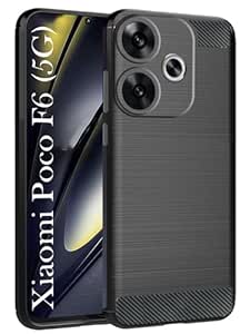 Jkobi Back Cover Case for Xiaomi Poco F6 5G (Hybrid Armor Case | Carbon ...