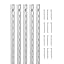 Amazon.com: VEVOR Shelf Pilaster, 60-inch 5 Pack, Dual Track Upright ...