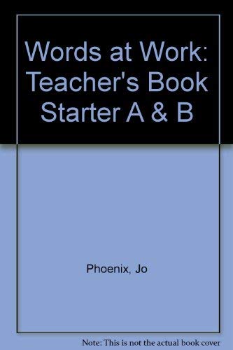 Words at Work: Teacher's Guide - Starter A & B (Words at Work): unknown ...