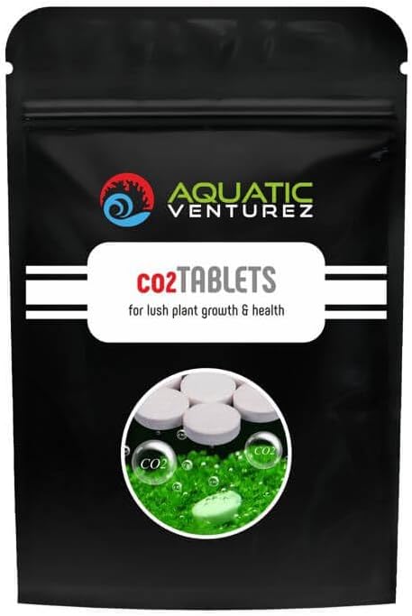 Aquatic Venturez Co2 Tablets | Size: 1 Pouch (20 Tablets) | Aquarium Plant Fertilizer | Co2 for ...
