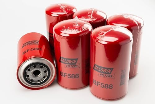 Amazon.com: Baldwin BF588 Spin-on Heavy Duty Diesel Fuel Filter, 7 ...
