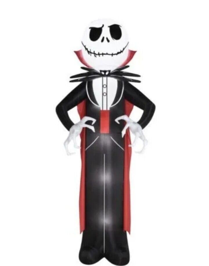 Amazon.com: 18-ft Pre-Lit The Nightmare Before Christmas Jack ...
