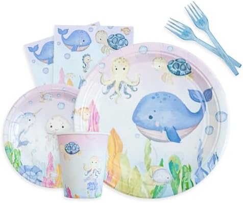 Amazon.com: Under the Sea Party Decorations - Ocean Theme Birthday ...