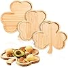 Amazon.com | AWIZOM 3 Pcs St. Patrick's Day Serving Trays Wooden ...