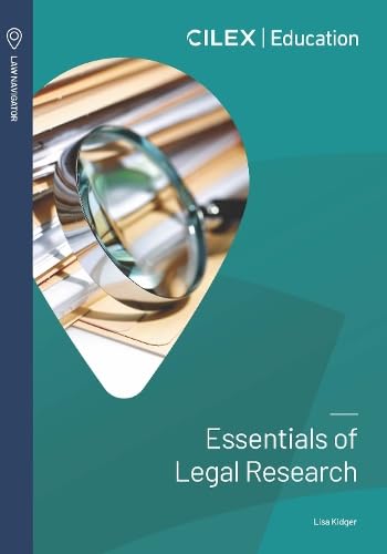 Buy Essentials of Legal Research Book Online at Low Prices in India ...