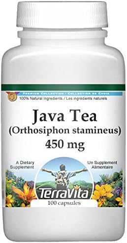 Amazon.com: Java Tea (Orthosiphon stamineus) - 450 mg (100 Capsules ...