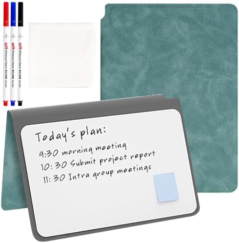 SAYEEC Whiteboard Notebook, Portable Dry Erase Board with 3 Colors ...